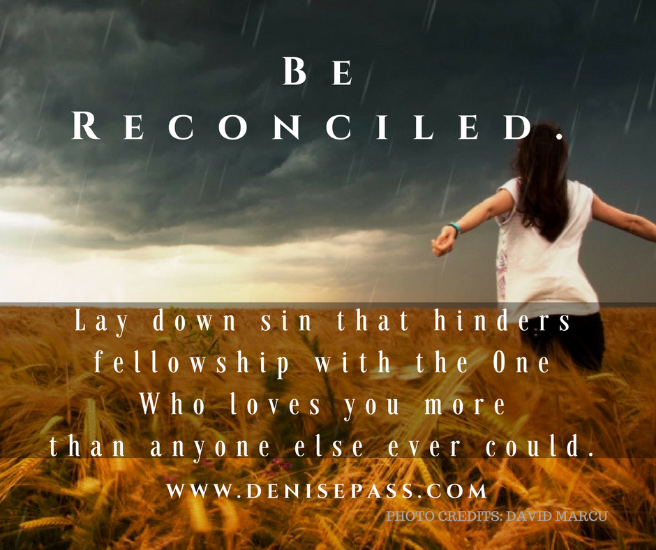 Be Reconciled - Denise Pass