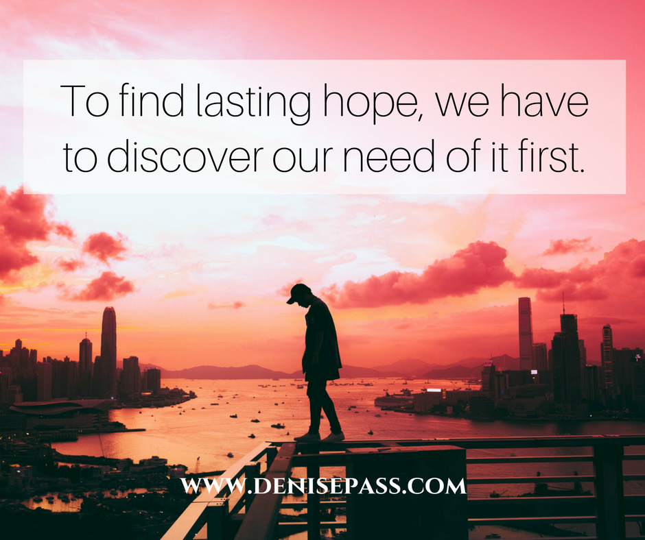 Finding Hope When Our Spirit is Crushed